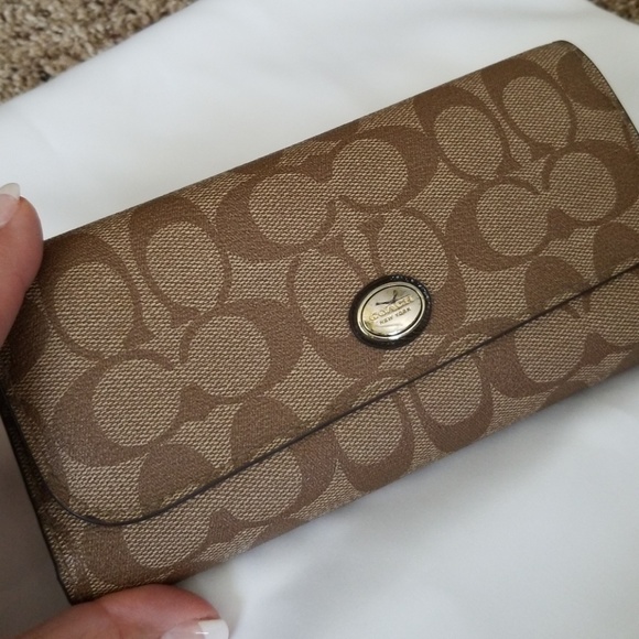 Coach | Bags | Coach Wallet Envelope Style | Poshmark